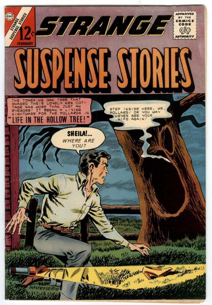 Strange Suspense Stories V1#63 Feb 1963 Tree Life Classic Charlton ...