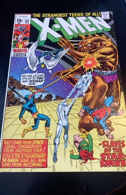 The X-Men #65 (1970)Neal Adams slaves of the star spawn higher mid ...