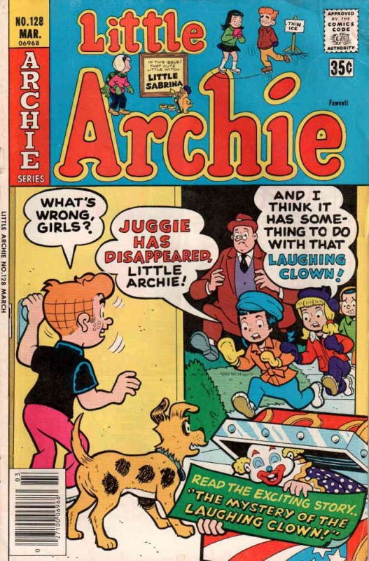 Little Archie #128 VG ; Archie | low grade comic March 1978 Clown Cover ...