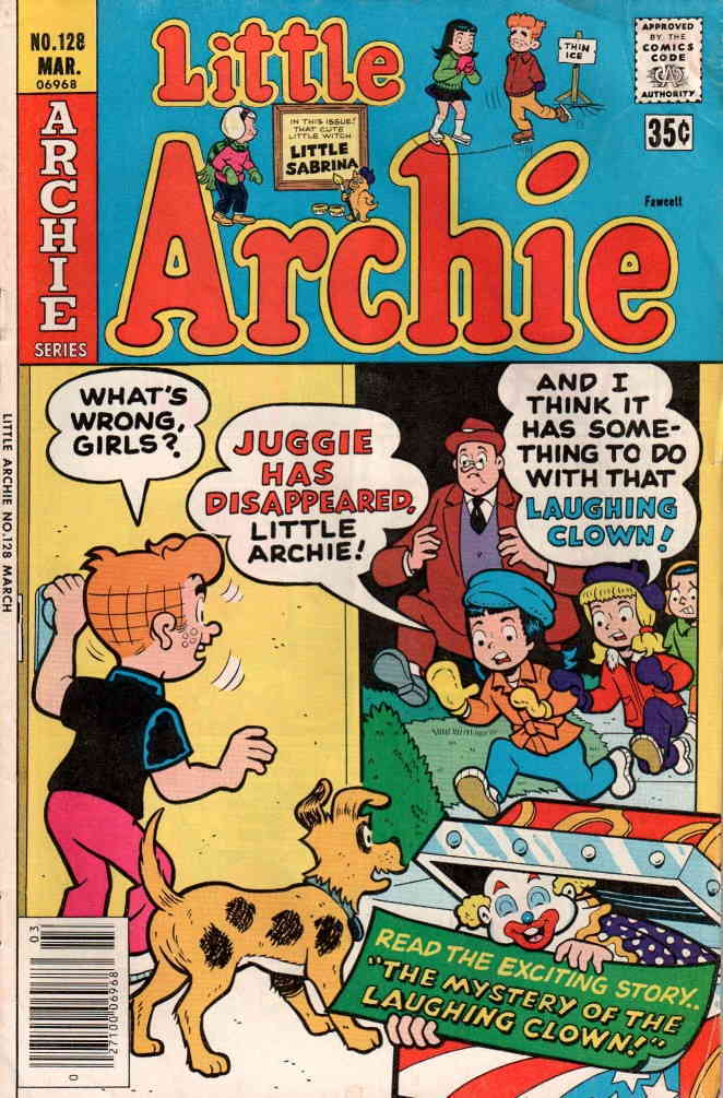Little Archie #128 VG ; Archie | low grade comic March 1978 Clown Cover ...