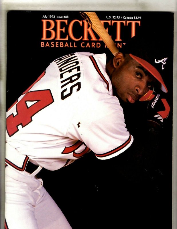 Lot of 6 Beckett Baseball Card Monthly Magazines #84 86 87 88 89 90 AB8 ...