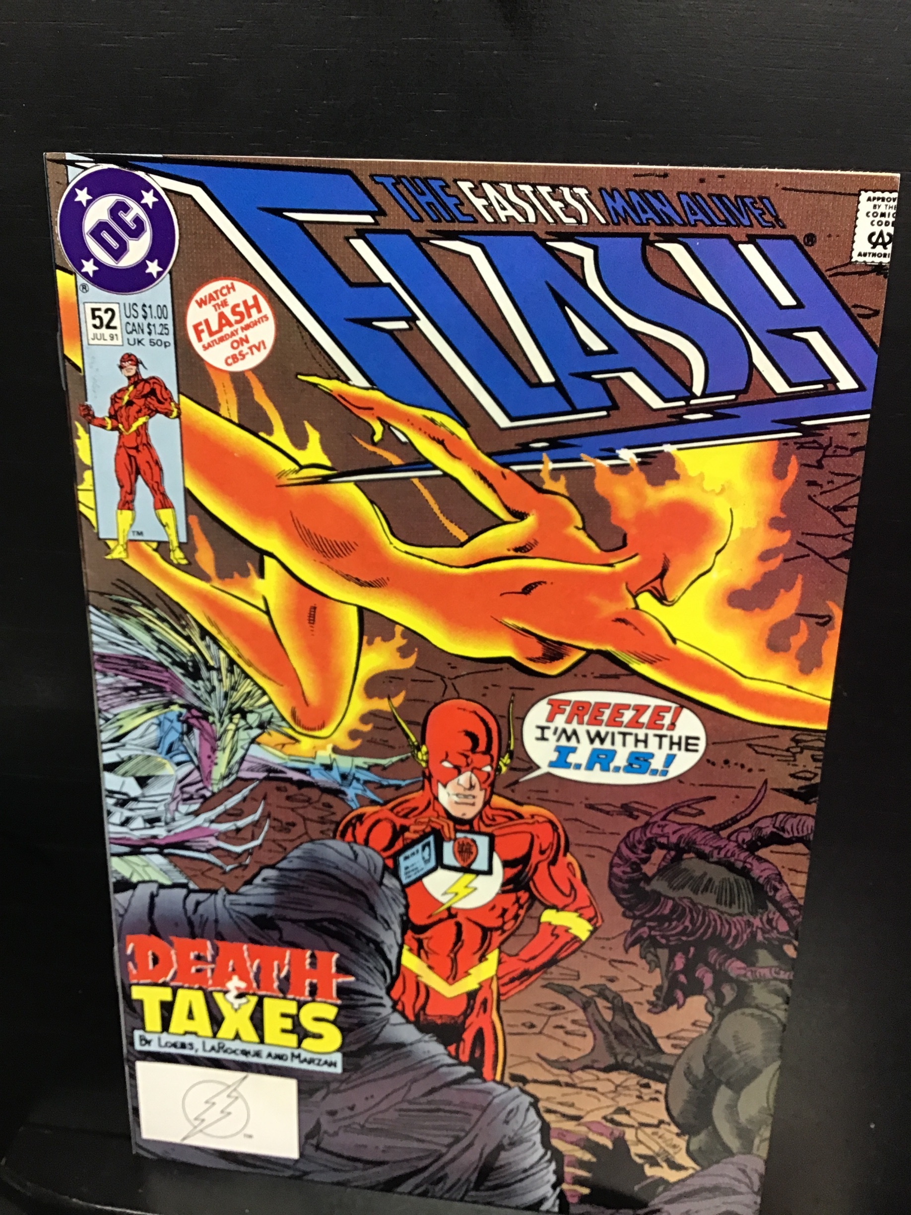 The Flash #52 (1991)vf | Comic Books - Copper Age, DC Comics / HipComic