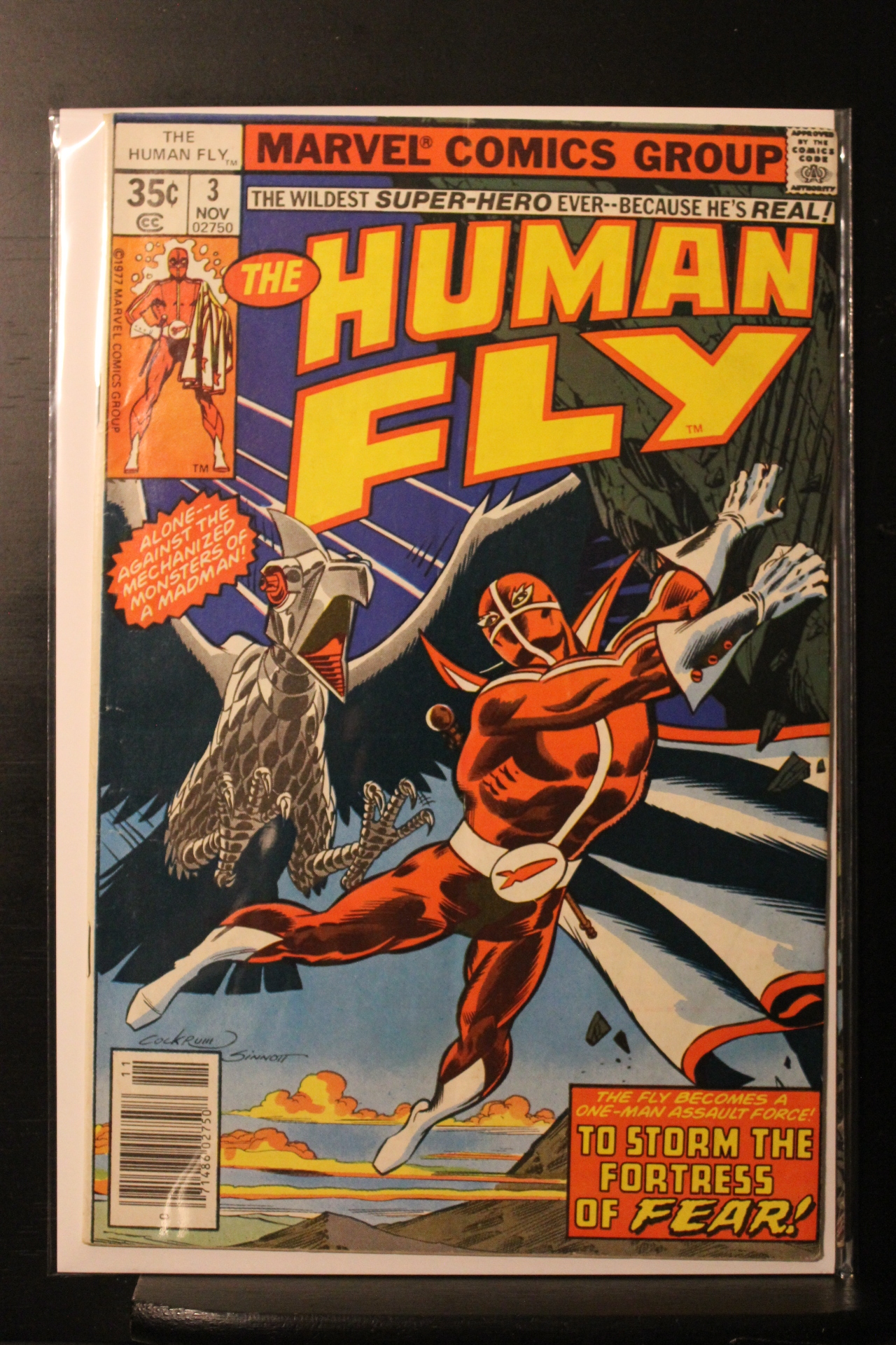 The Human Fly #3 British Variant (1977) | Comic Books - Bronze Age ...
