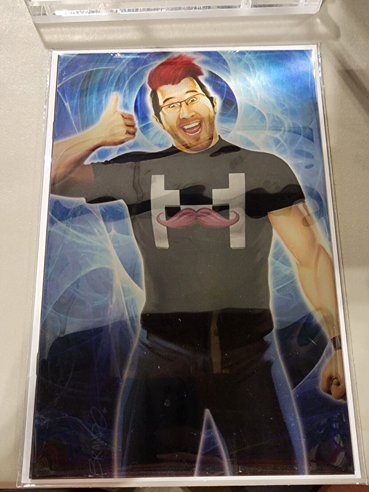 Markiplier Fischbach The Giant-Sized Adventure Brandon METAL COVER ...