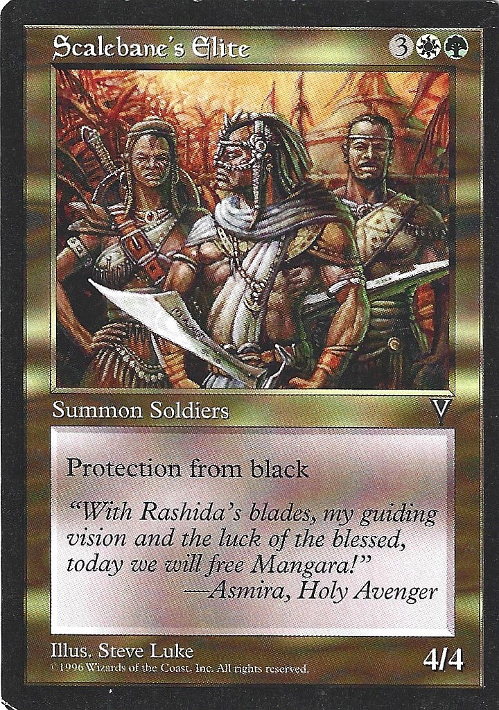 Magic the Gathering: Visions - Scalebane's Elite | Comic Collectibles ...