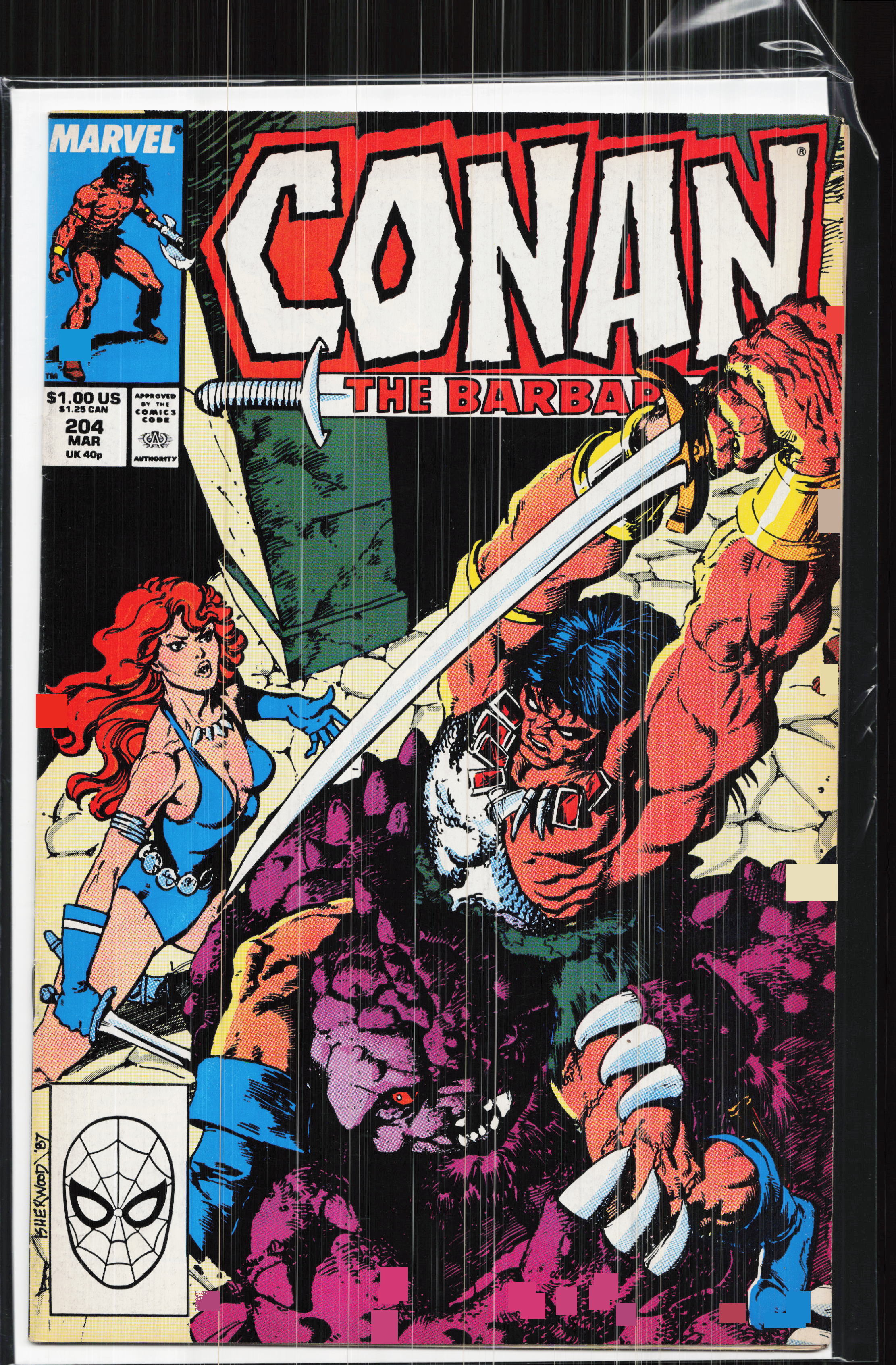Conan the Barbarian #204 (1988) Conan | Comic Books - Copper Age ...