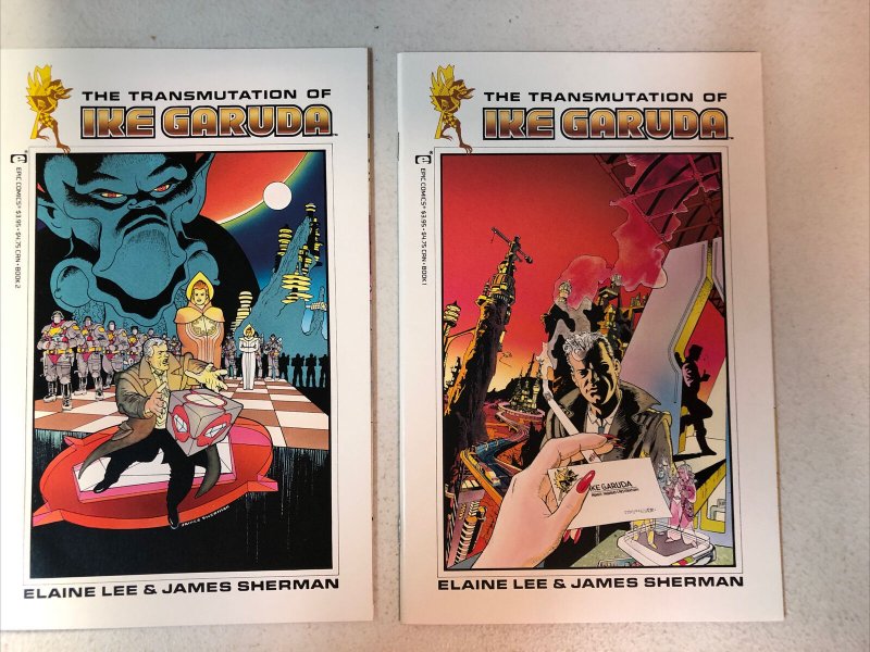 Transmutation Of Ike Garuda (1990) #1 & 2 FN+/NM Complete Set James ...