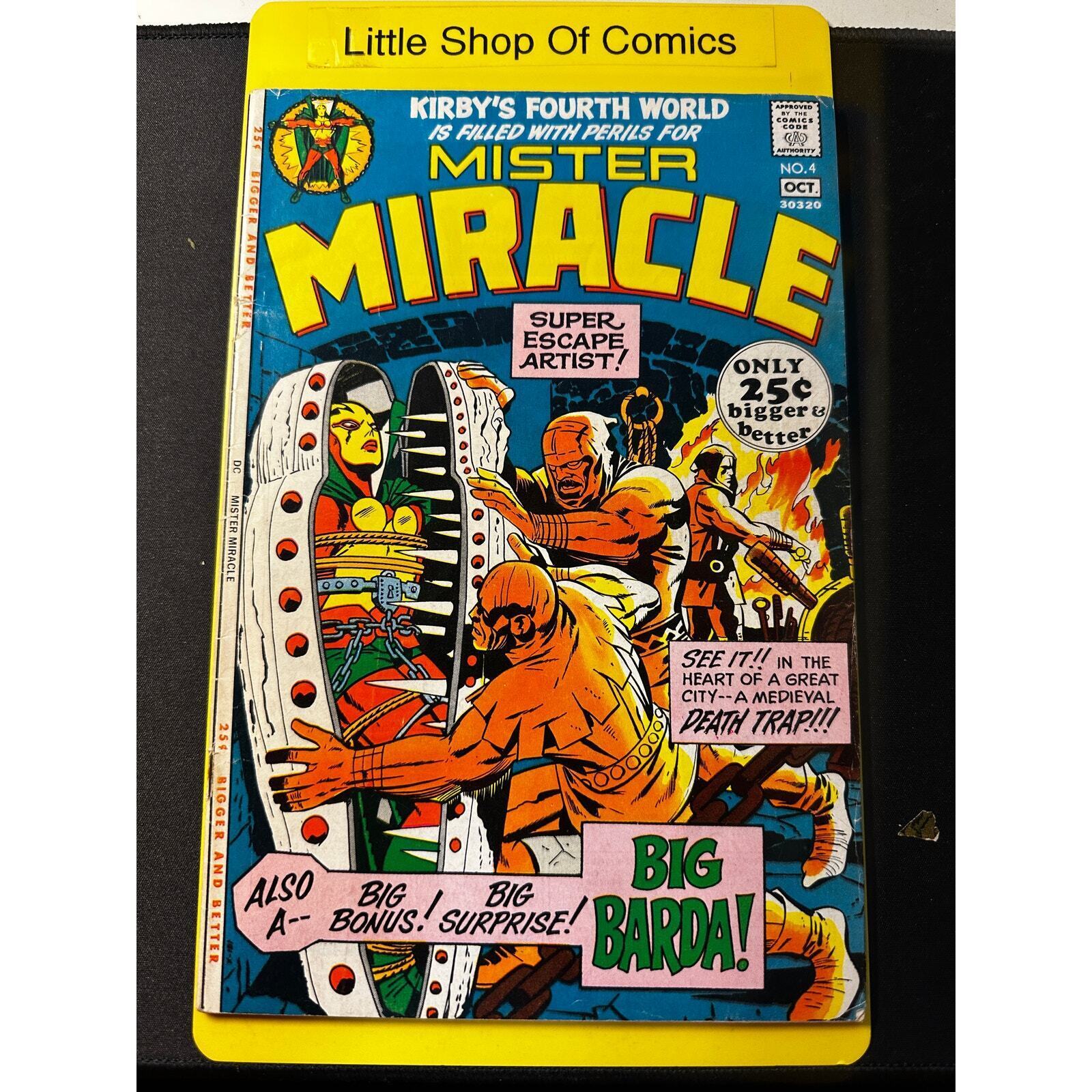 Mister Miracle #4 VG Big Barda Jack Kirby (SS) | Comic Books - Bronze ...