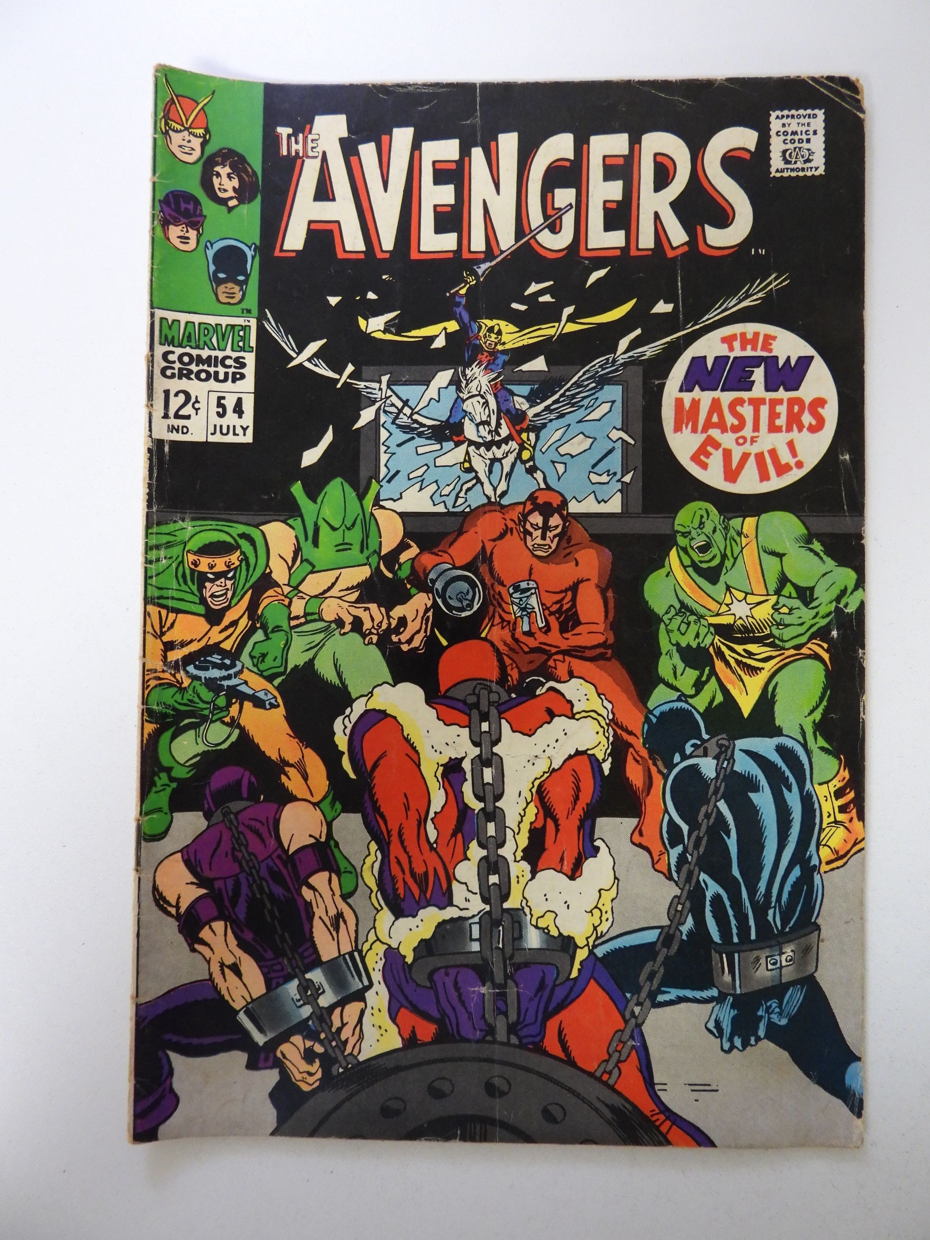The Avengers #54 (1968) 1st cameo appearance of Ultron VG ...