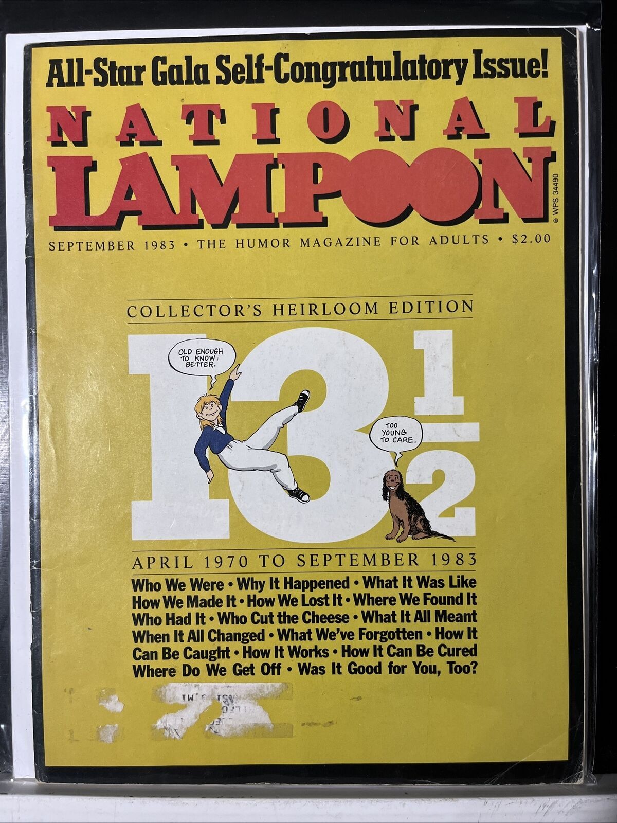 National Lampoon Mag (1970) Sept. 1983 All-Star Gala Self ...