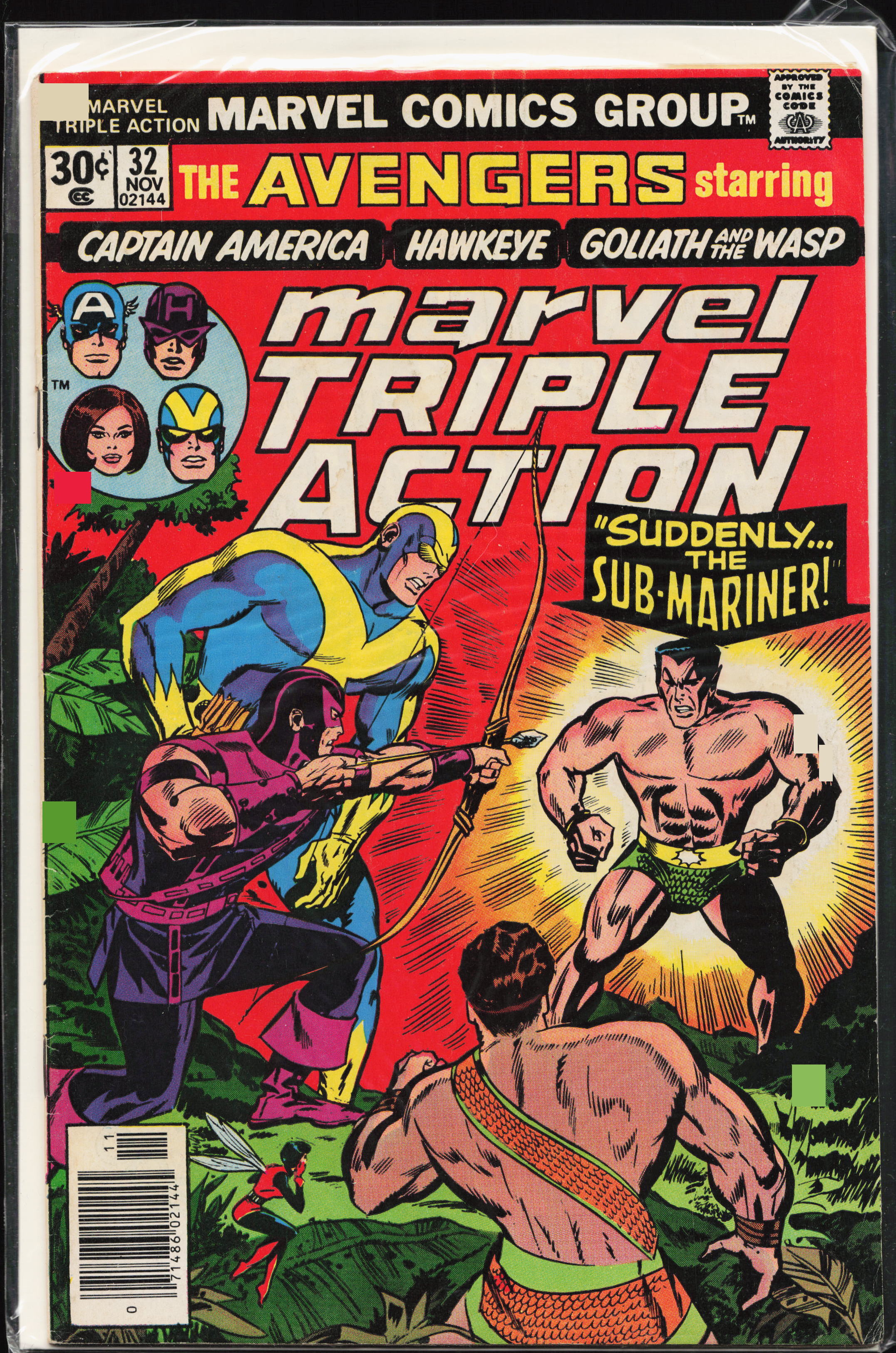 Marvel Triple Action #32 (1976) The Avengers | Comic Books - Bronze Age ...