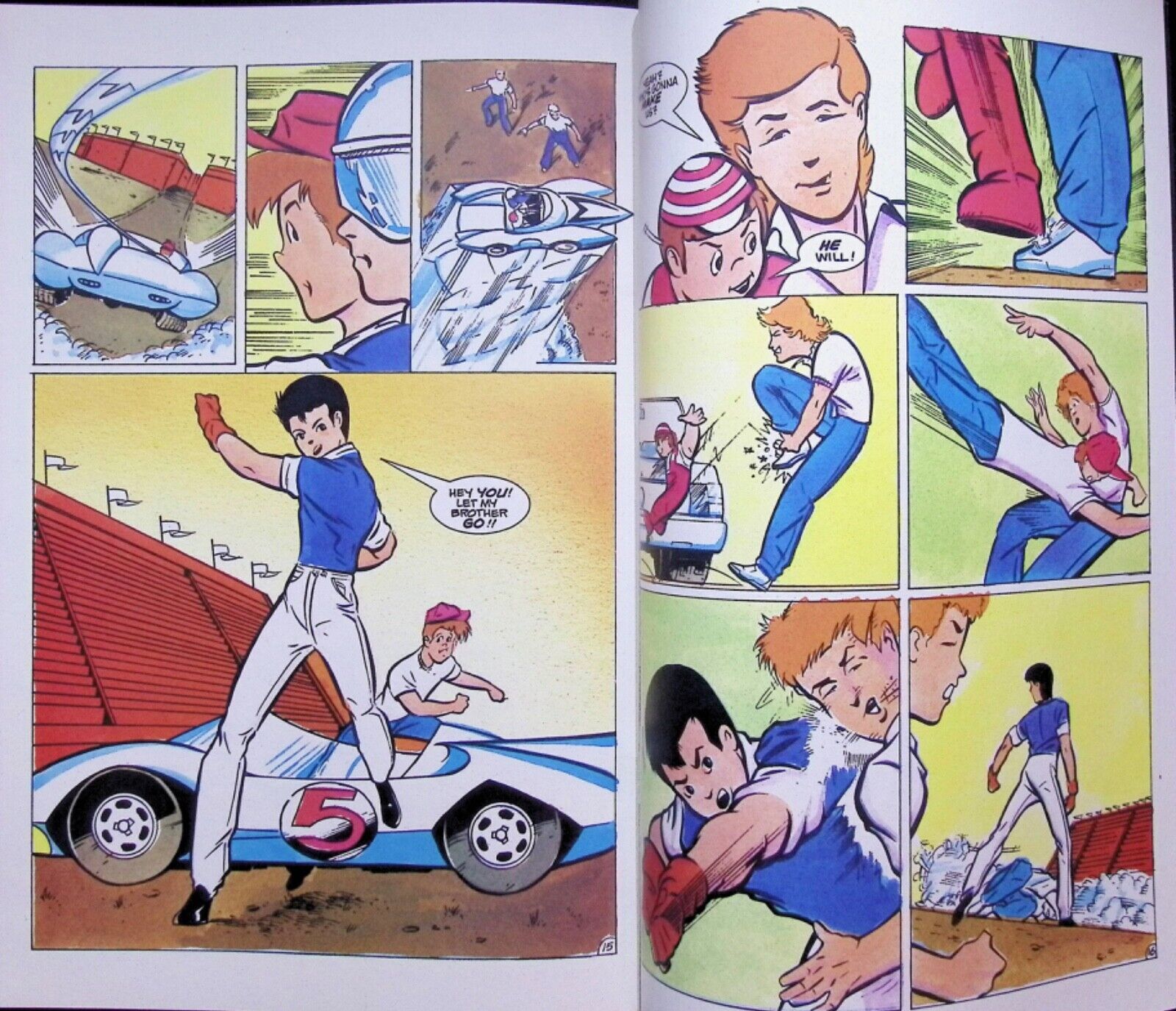 SPEED RACER Comic Issue 2 — 32 Pages Color $1.50 Cover — 1987 Now ...