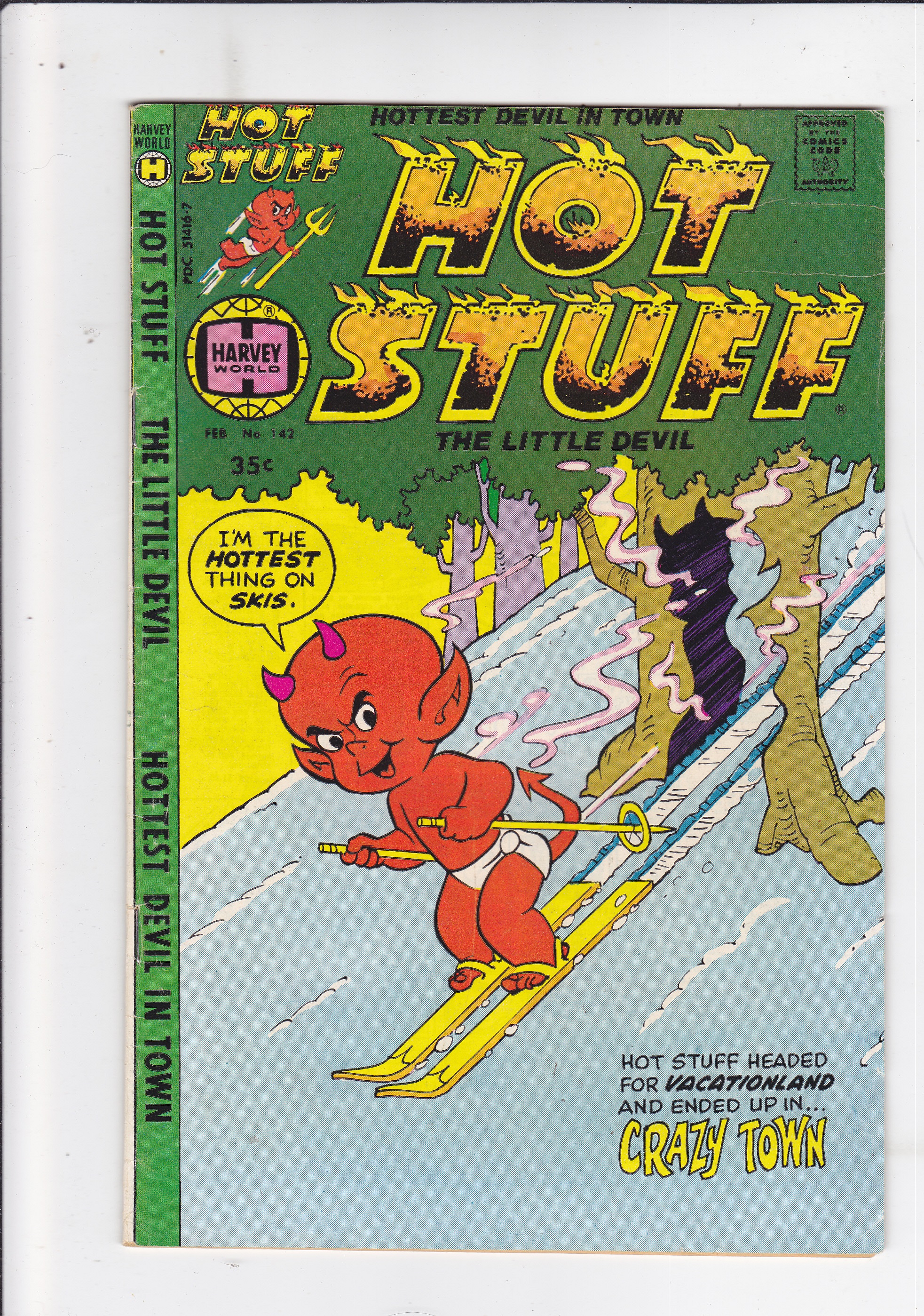 Hot Stuff #142 | Comic Books - Bronze Age, Harvey, Hot Stuff, Cartoon ...