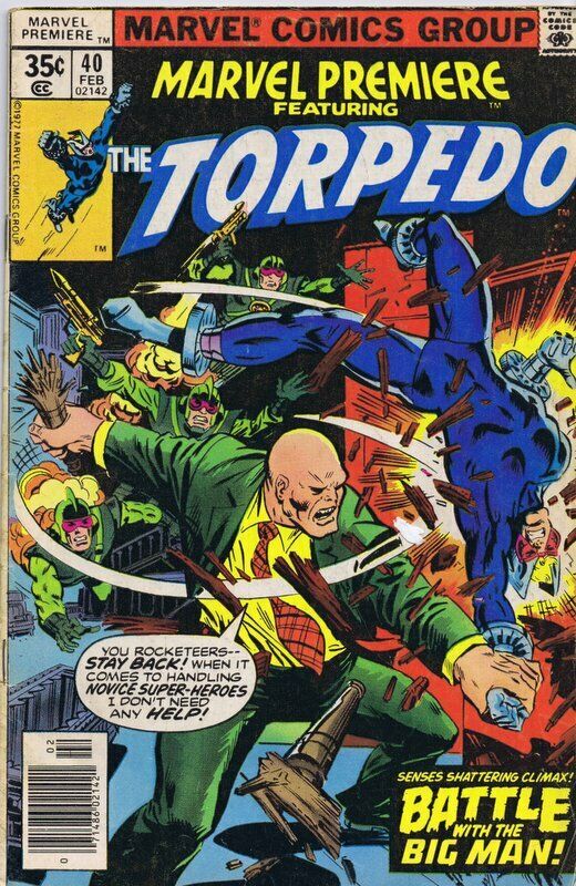 Marvel Premiere #40 ORIGINAL Vintage 1978 Marvel Comics Torpedo | Comic ...