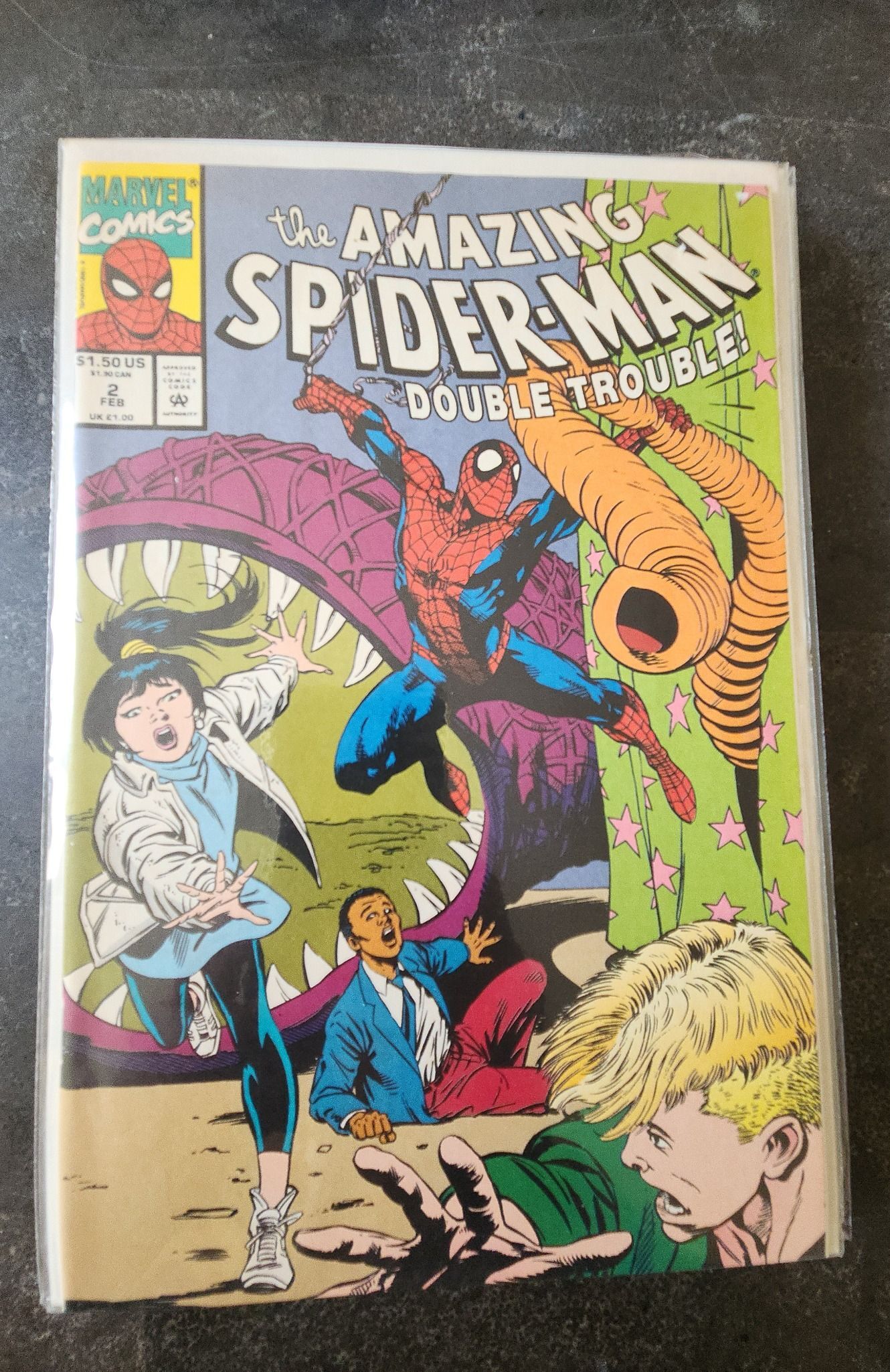 The Amazing Spider-Man: Skating on Thin Ice: Double Trouble #2 (1990) | Comic Books - Copper Age ...