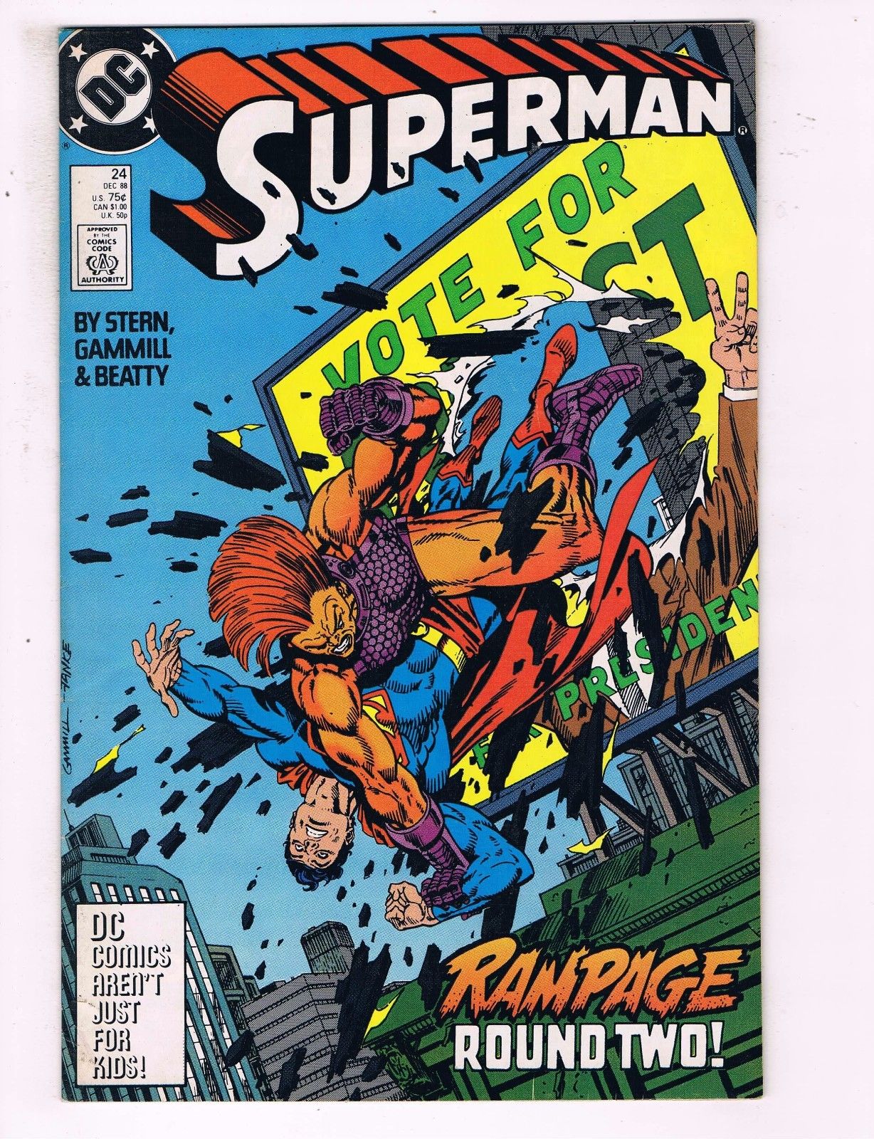 Superman #24 VF DC Comics Rampage Comic Book Stern DE19 | Comic Books ...