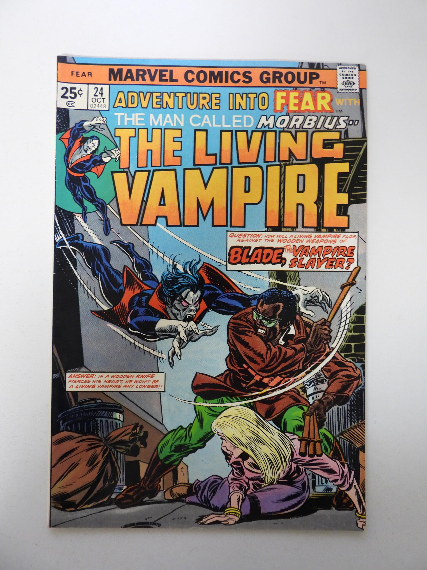 Adventure into Fear #24 (1974) VF condition MVS intact | Comic Books ...
