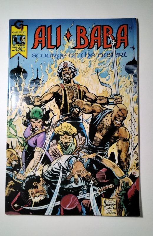 Ali Baba: Scourge of the Desert #1 (1992) Gauntlet Comic Book J750 ...