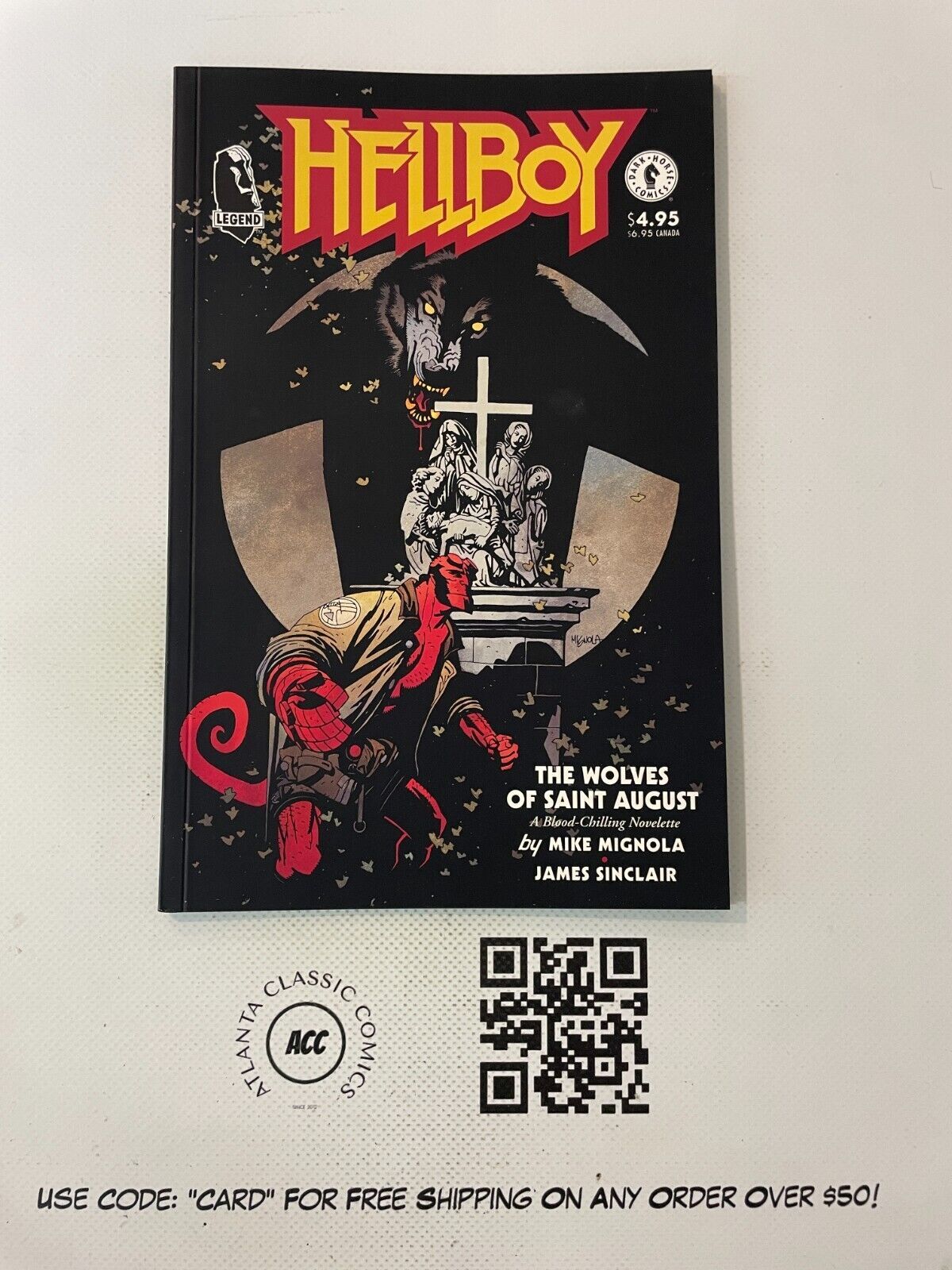 Hellboy The Wolves Of Saint August # 1 NM Dark Horse Comic Book Mignola ...