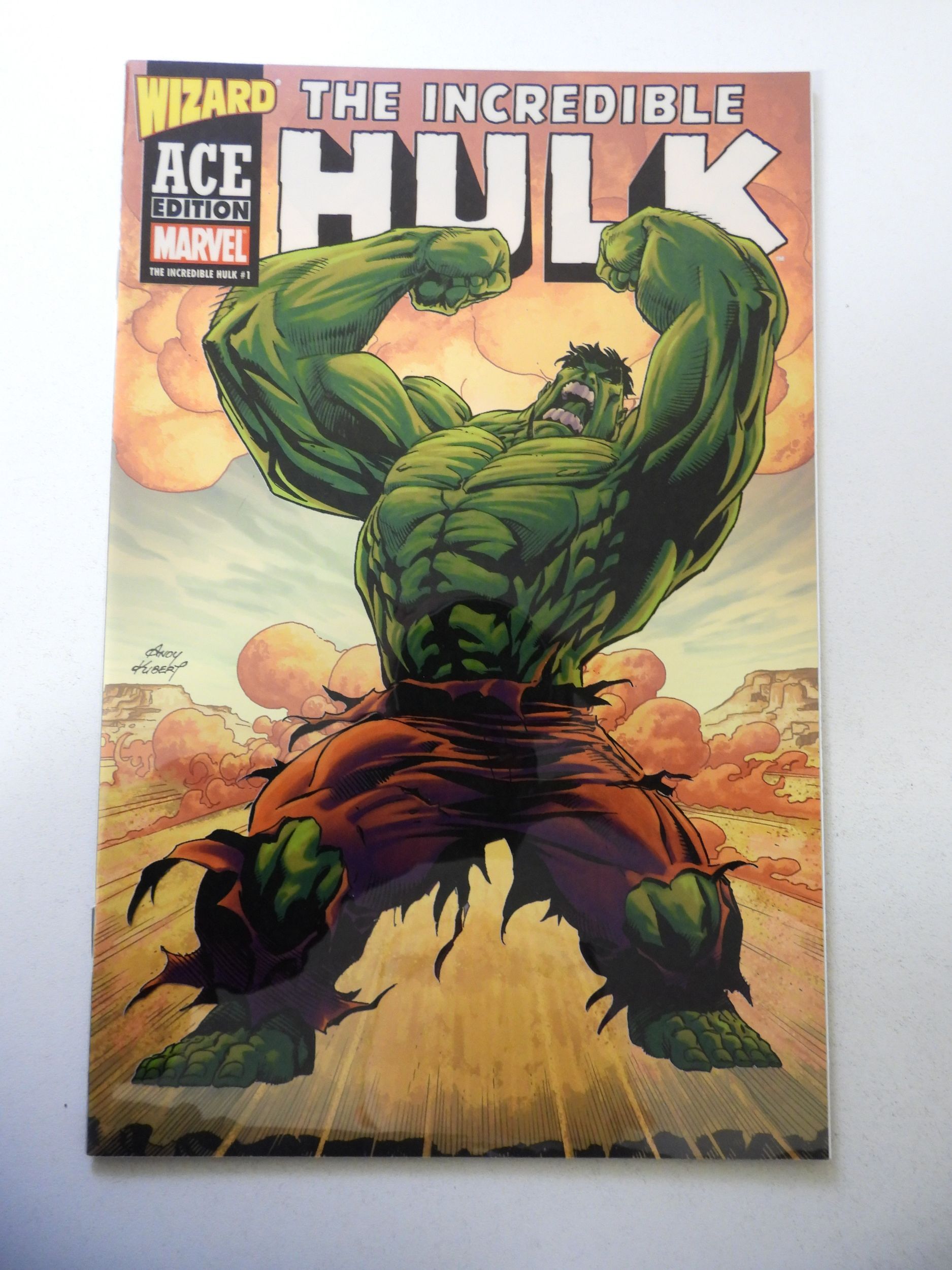Wizard Ace Edition: The Incredible Hulk #1 FN/VF Condition | Comic ...