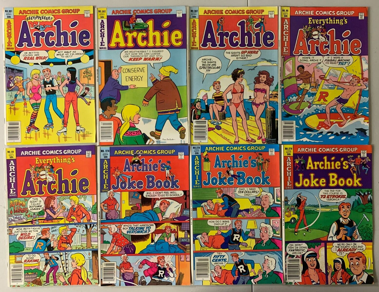 Archie vintage unread comics lot 26 different books (1980 to 1981 ...