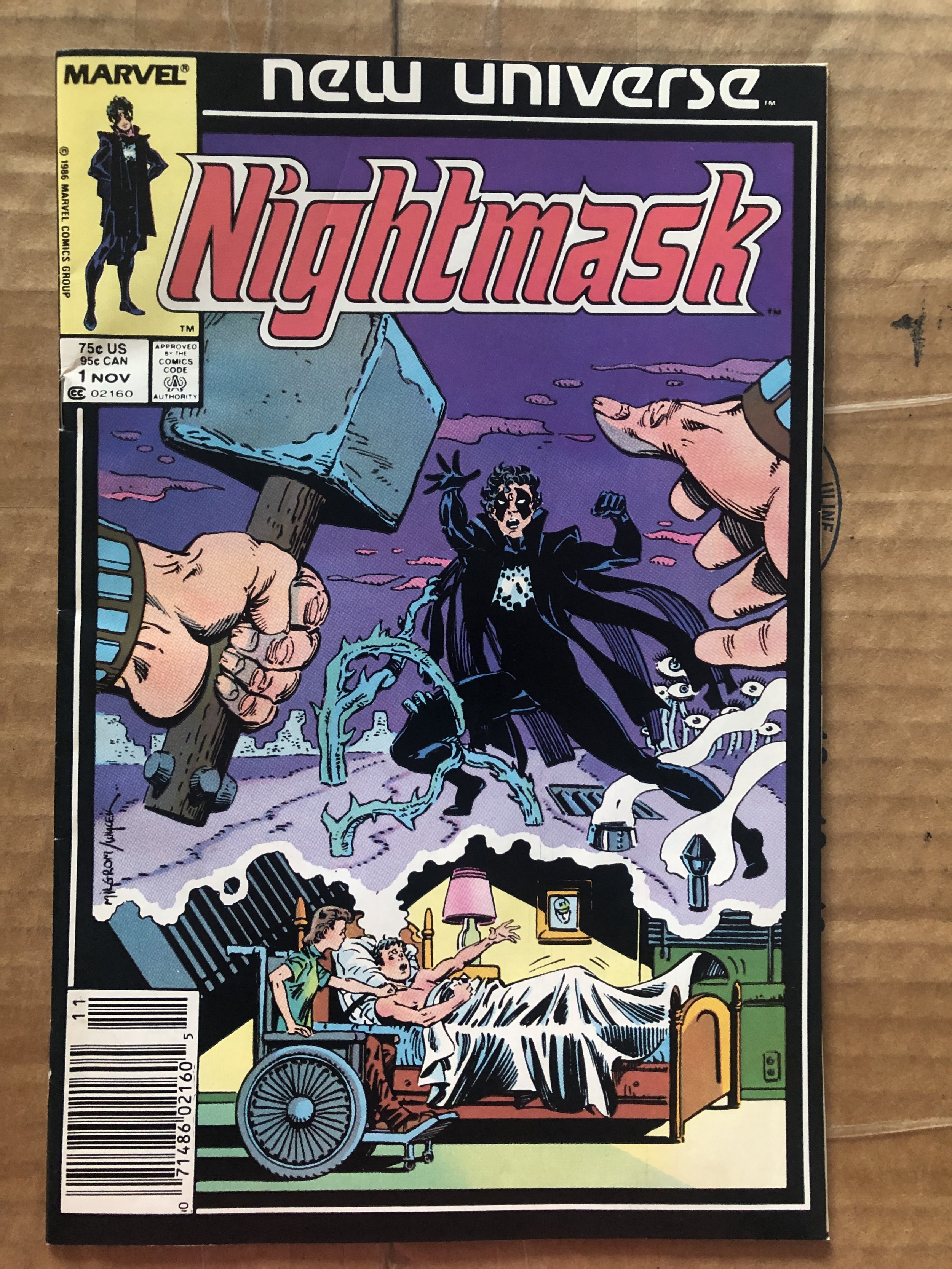 Nightmask #1 Newsstand Edition (1986) | Comic Books - Copper Age ...