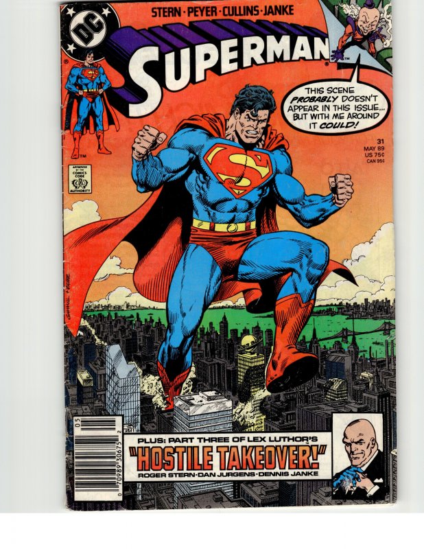 Superman #31 (1989) Superman | Comic Books - Copper Age, DC Comics ...