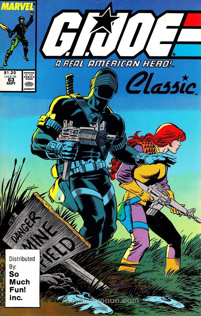 G.I. Joe, A Real American Hero #63 (3rd) GD ; Marvel | low grade comic ...