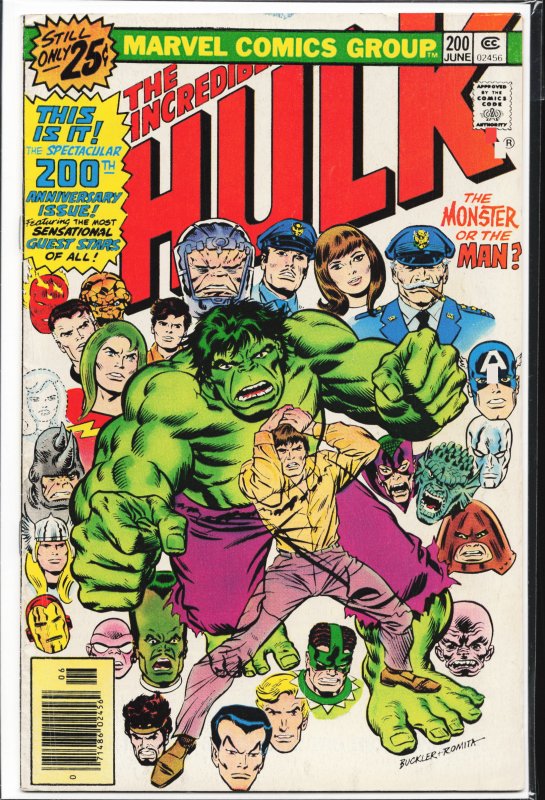 The Incredible Hulk #200 (1976) Hulk | Comic Books - Bronze Age, Marvel ...