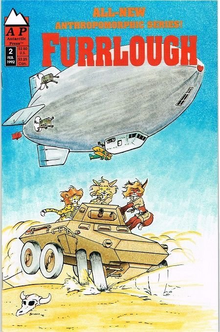 Furrlough #2 (1992) | Comic Books - Modern Age, Antarctic Press, Funny ...
