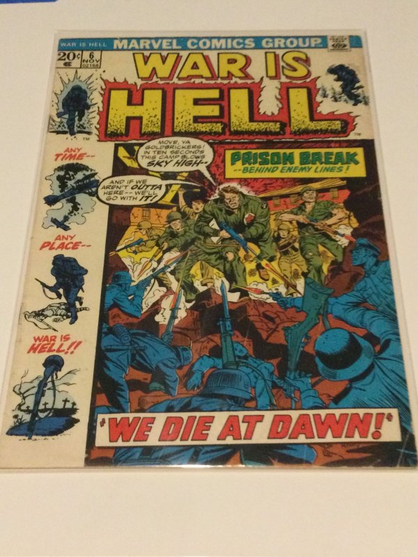 War is Hell #6 (1973) VG | Comic Books - Bronze Age, Marvel, War / HipComic