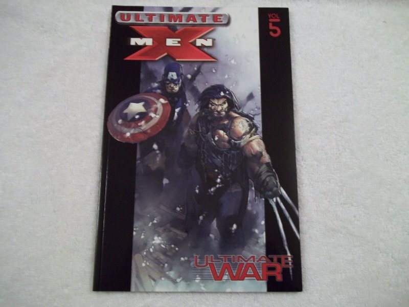 Ultimate X Men Vol 5 :Ultimate War MARK MILLAR. Art by CHRIS BACHALO ...