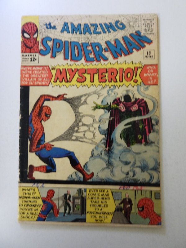 The Amazing Spider-Man #13 (1964) 1st appearance of Mysterio VG see ...