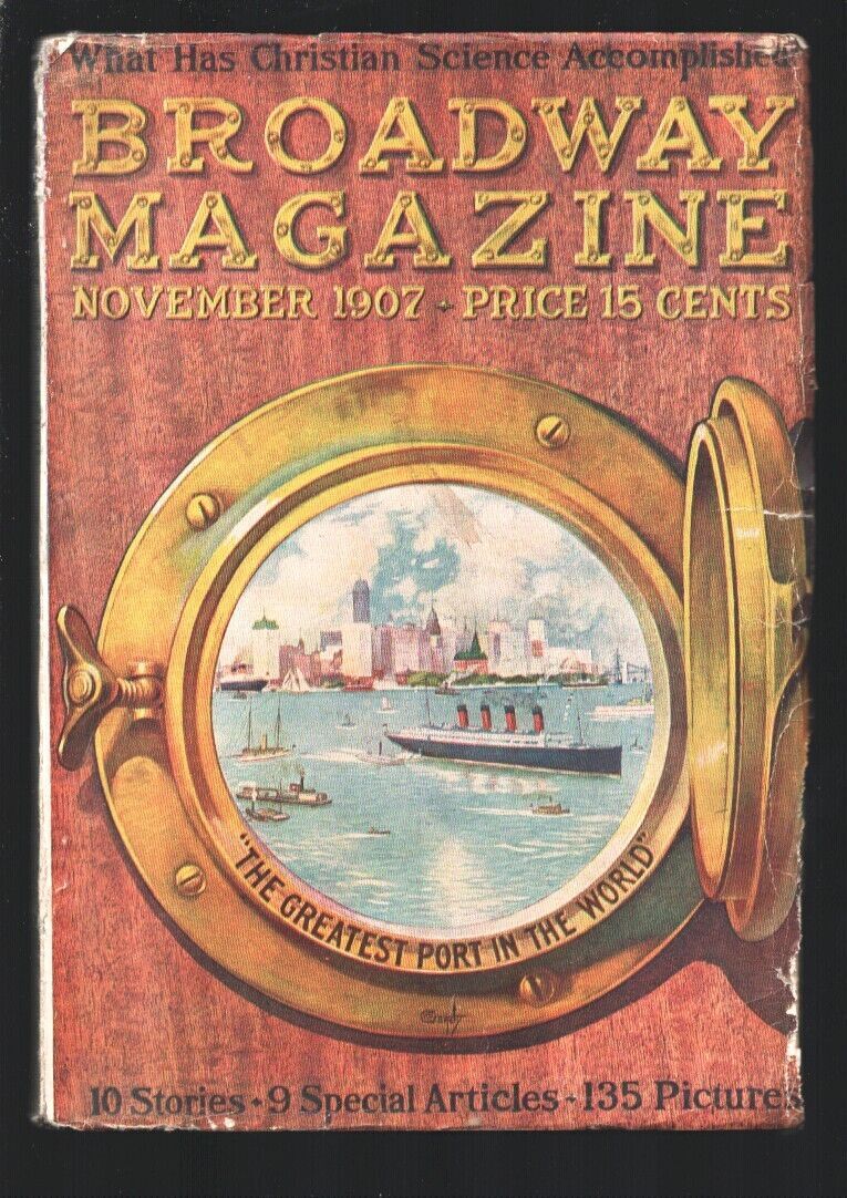 New Broadway Magazine 11/1907-Sci-fi issue-Capt. M.G. Bishop-Pulp ...
