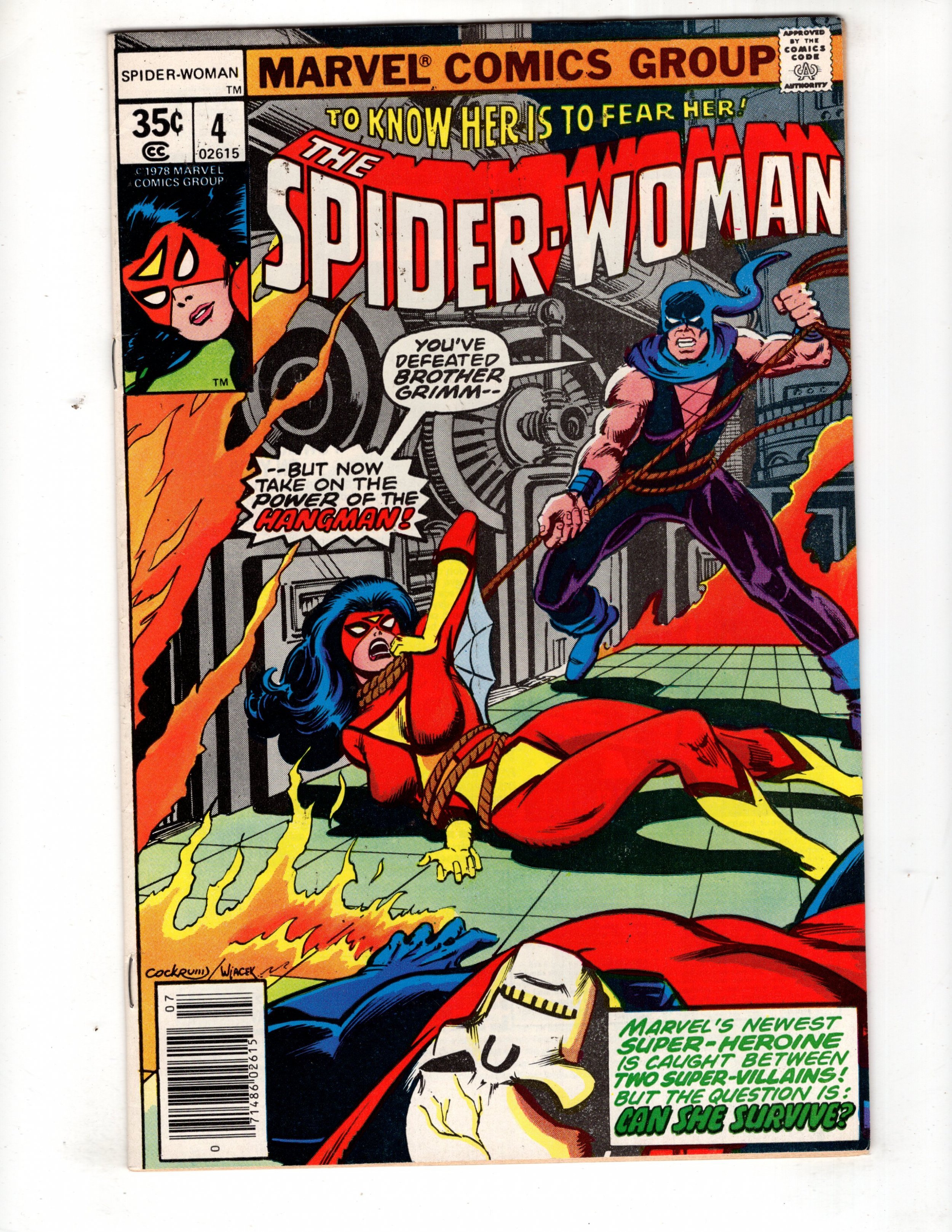 Spider-Woman #4 (1978) / ID#NN | Comic Books - Bronze Age, Marvel ...