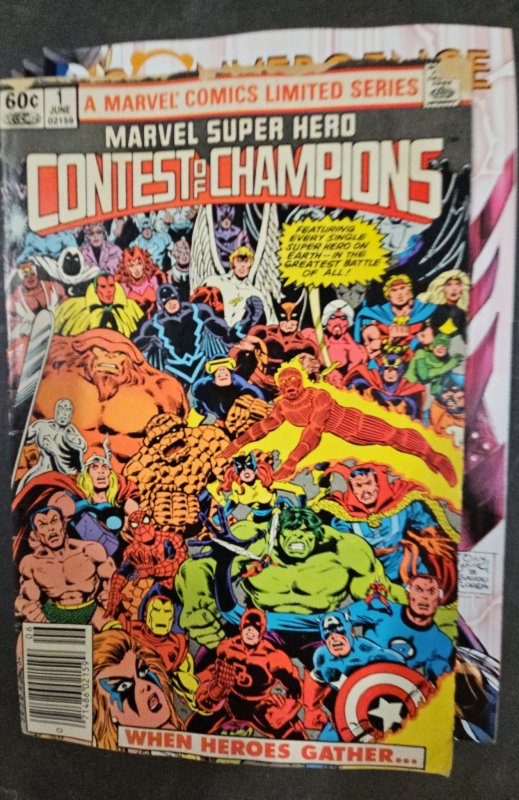 Marvel Super Hero Contest of Champions #1 (1982) | Comic Books - Bronze ...