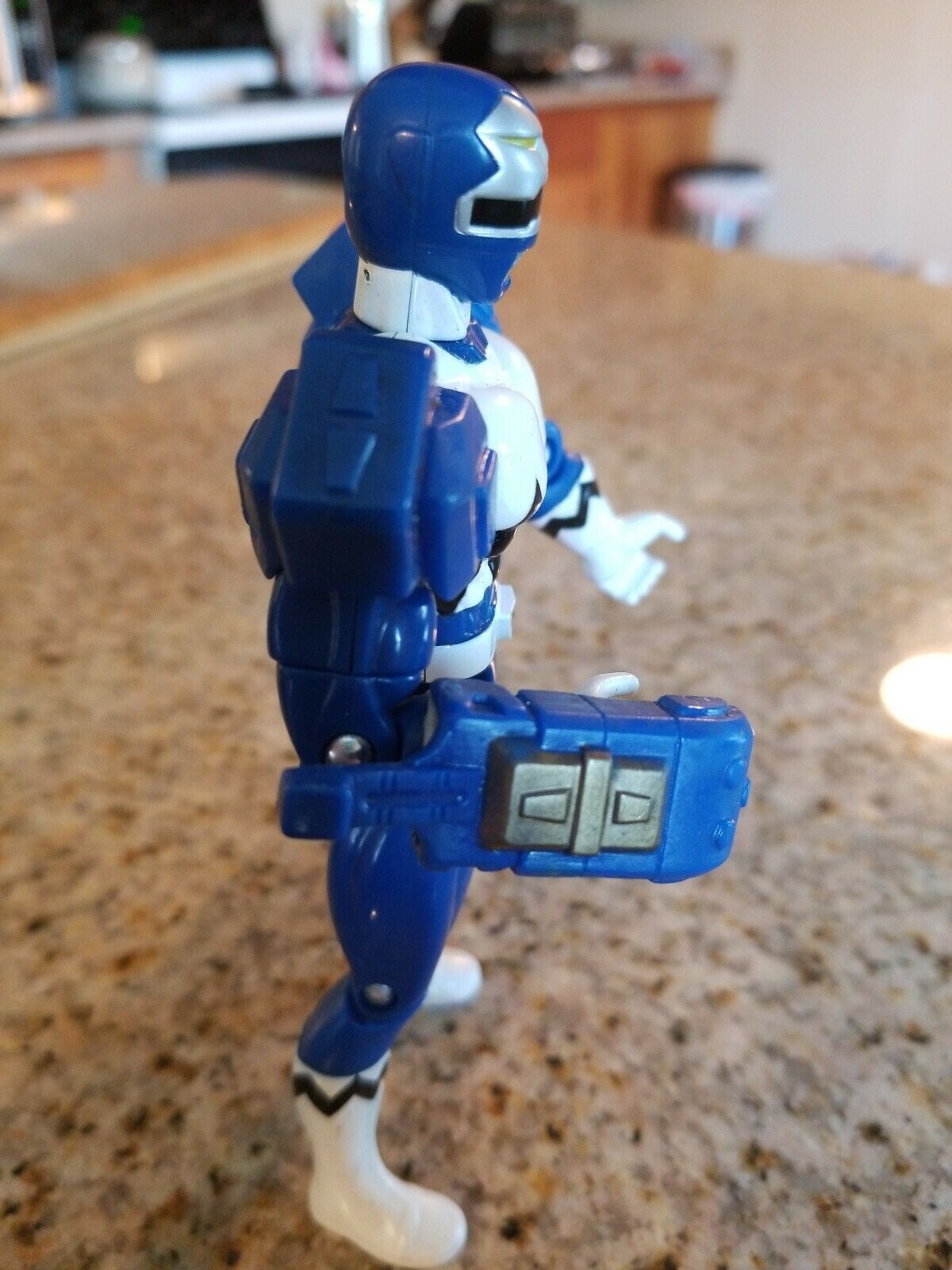 MMPR Power Ranger Blue Ranger 5.5in Action Figure 1999 Bandai Used ...