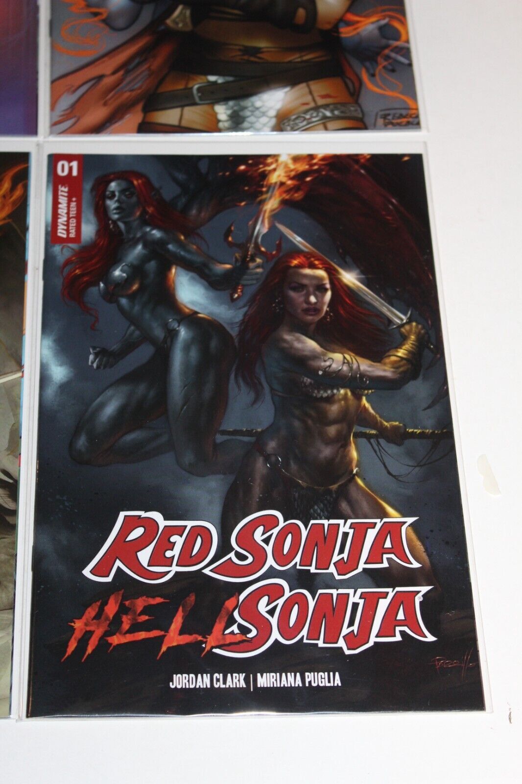 Complete Set Red Sonja Hell Sonja 1 2 3 4 NM BOARDED 2022 Parrillo Puglia NICE | Comic Books ...