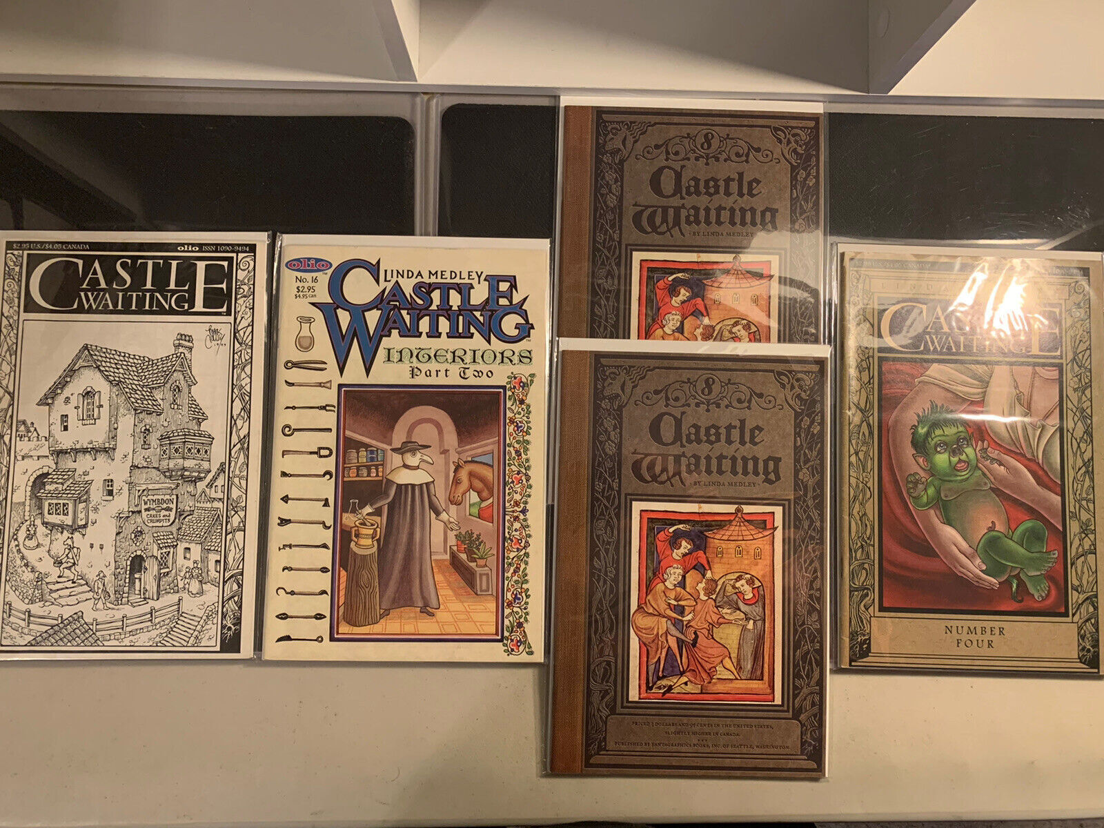 Castle Waiting Comic Series Lot of 5Various Comics Including #7.5 ...