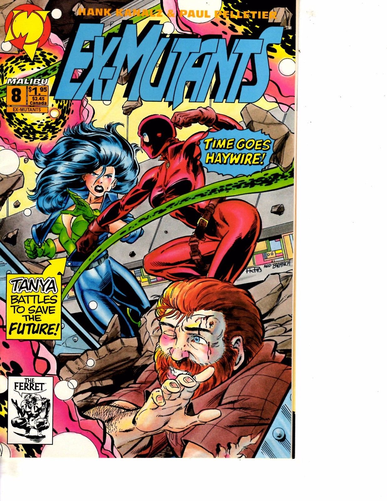 Lot Of 2 Malibu Comic Books Ultraverse Exiles #3 and Ex-Mutants #8 ON12 ...