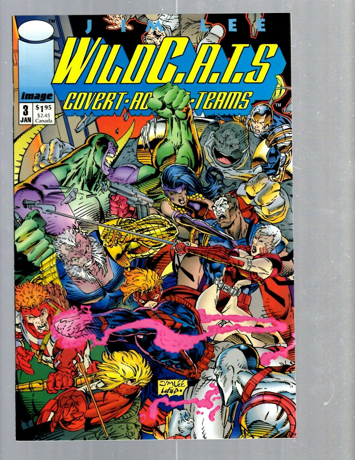 12 Jimlee Comics Wildcats #1 2 3 4 & Mike Grell Starslayer #1 2 3 4 5 6 ...