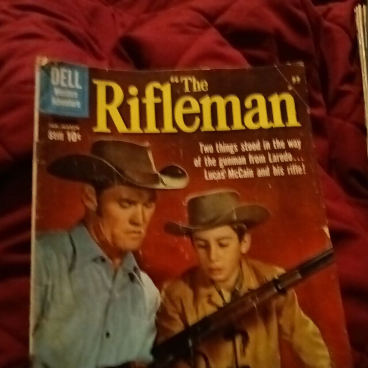 RIFLEMAN 2 dell comics 1960 silver age western chuck connors photo ...