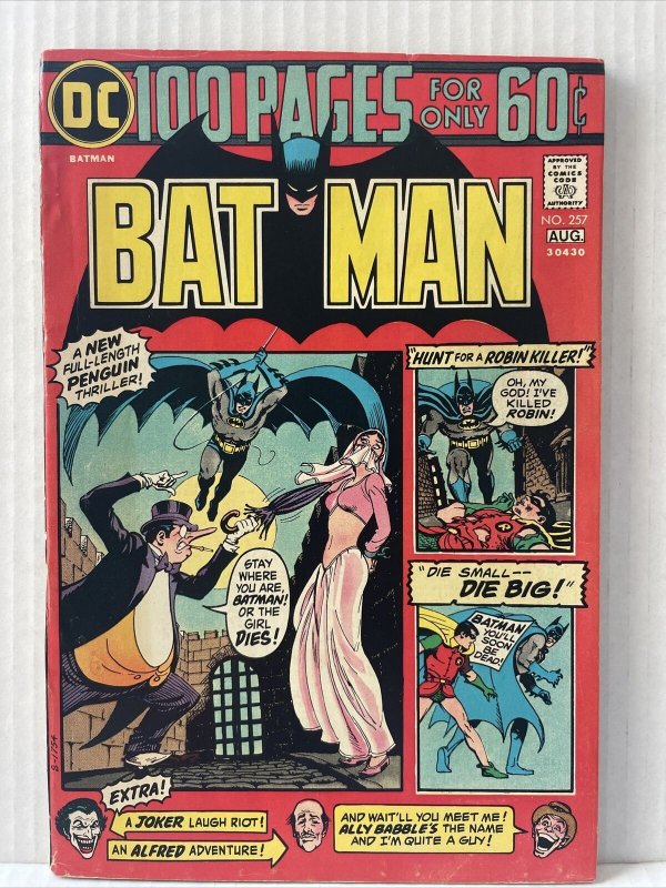 Batman #257 | Comic Books - Bronze Age, DC Comics, Batman, Superhero ...