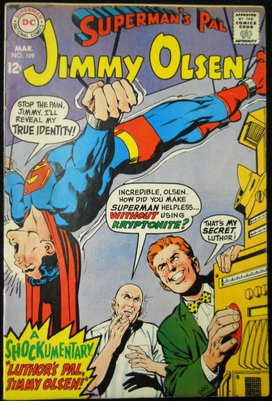 Superman's PAL Jimmy Olsen #109 FN Neal Adams Cover | Comic Books ...