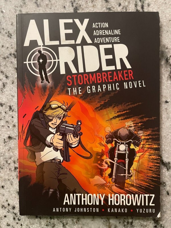 Alex Rider Stormbreaker Graphic Novel Comic Book Anthony Horowitz ...
