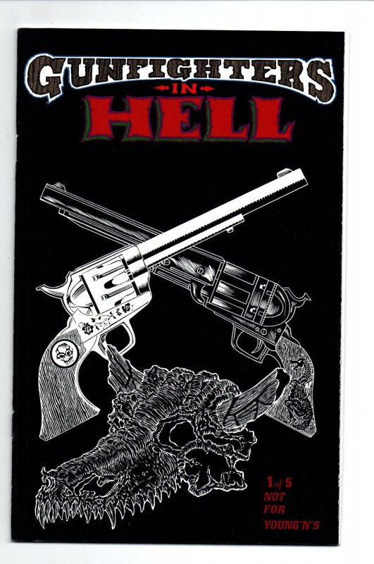Gunfighters in Hell #1 2 4 & 5 set - weird western horror - Tim Vigil ...