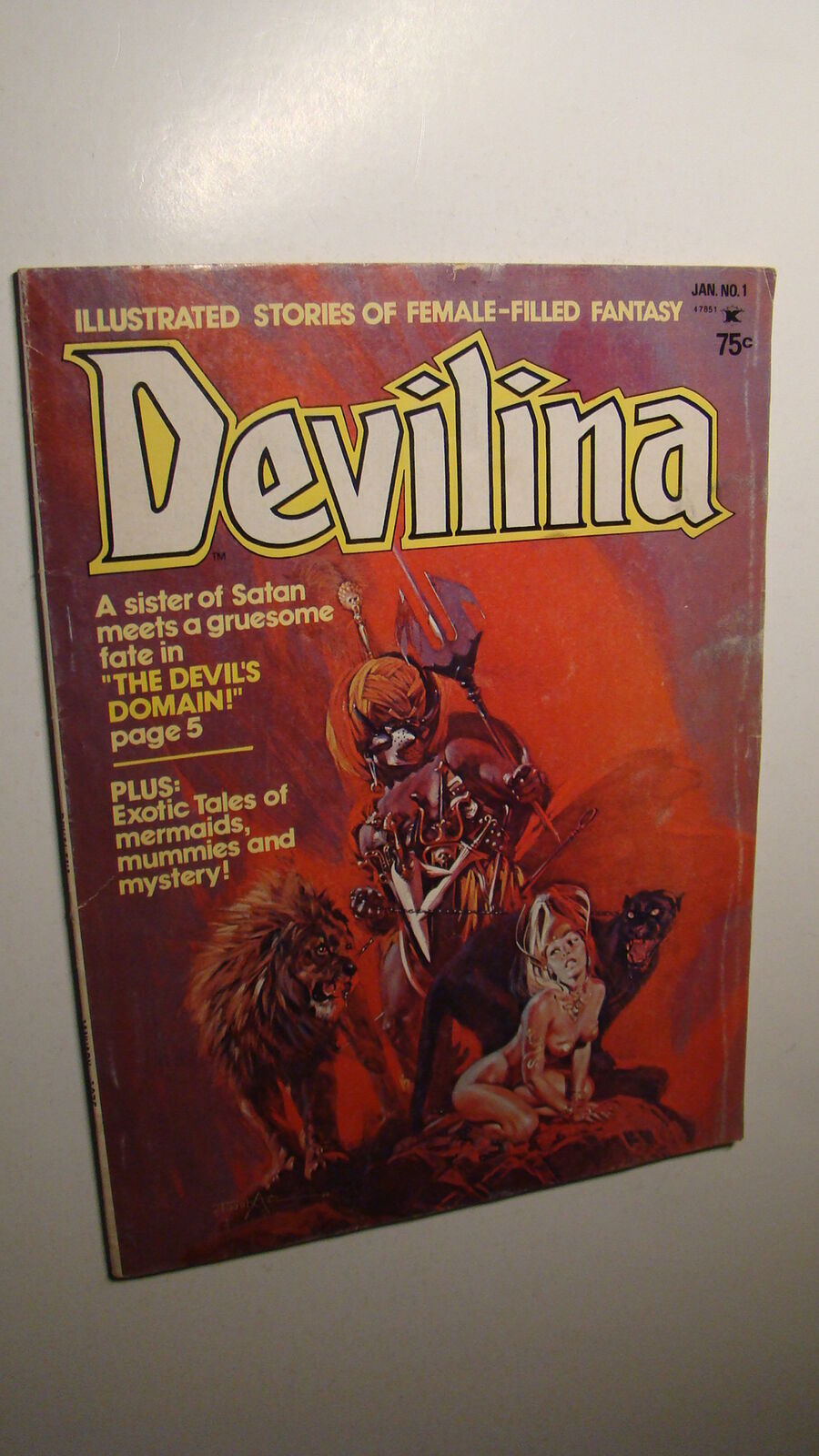 Devilina 1 *Solid* Female Horror Atlas Marcos ART Devil's Dungeon ...