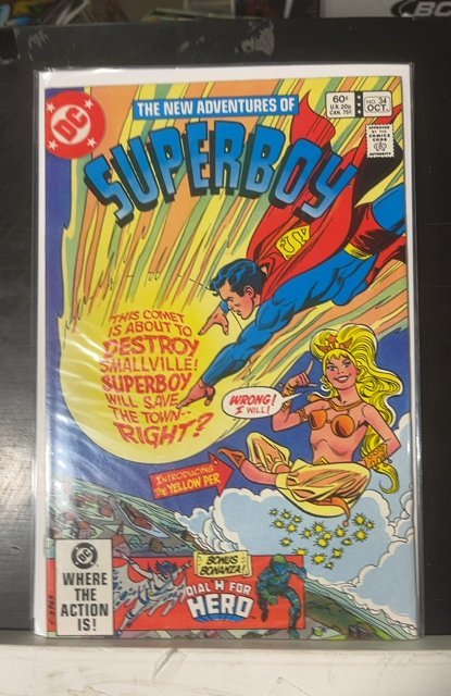 The New Adventures of Superboy #34 Direct Edition (1982) | Comic Books ...
