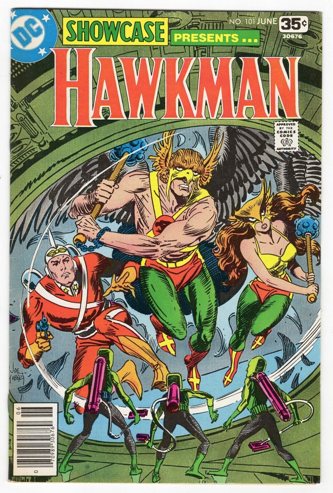 Showcase #101 VINTAGE 1978 DC Comics Hawkman Joe Kubert | Comic Books ...