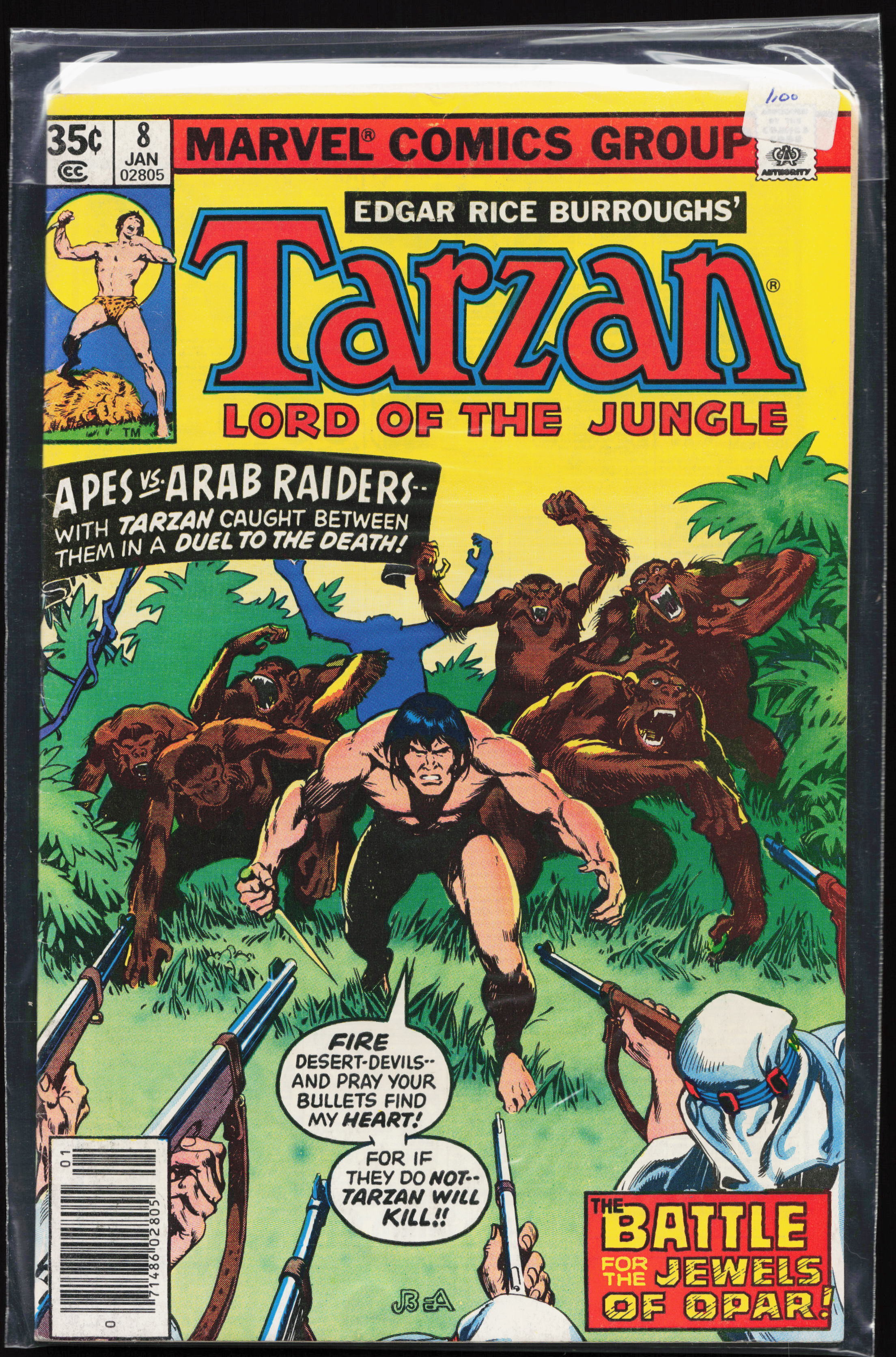 Tarzan #8 (1978) Tarzan | Comic Books - Bronze Age, Marvel, Tarzan ...